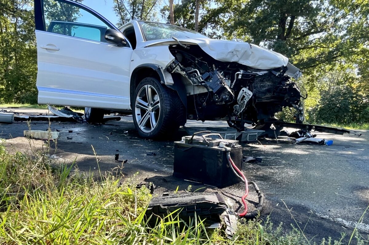 Schwerer Verkehrsunfall auf der B22 bei Hollfeld - KFV Bayreuth e.V.
